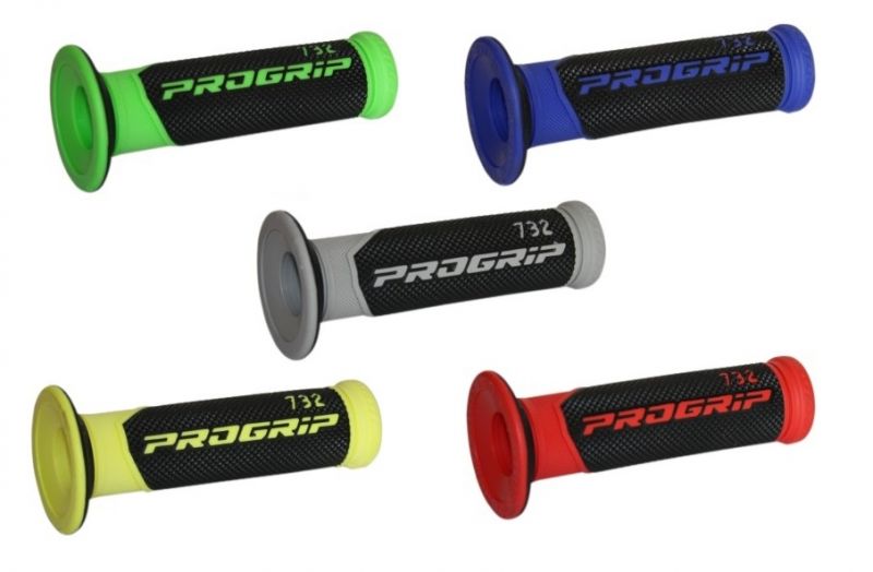 Progrip 732 Superbike SBK Grips Dual Colour | PG-732_CP | Reactive Parts