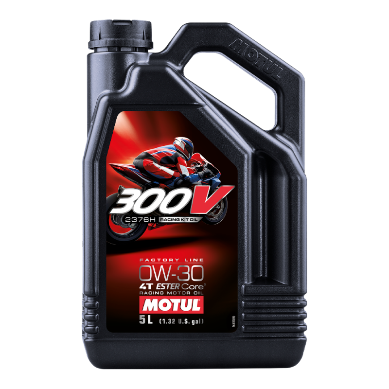 Motul 300V Factory Line Racing Kit Oil 2376H 0W-30 for Honda CBR1000RR ...