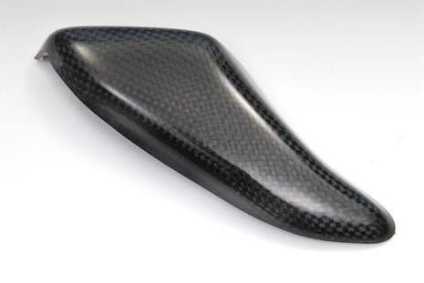 Carbonin Suzuki GSXR1000 2007-2008 Carbon Fibre Shark Fin/Chain Guard ...