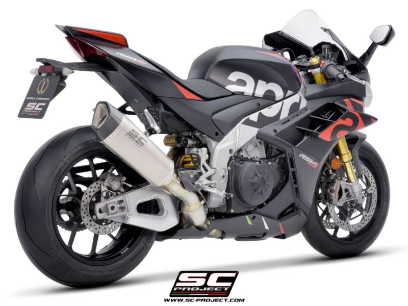 SC Project Aprilia RSV4 Factory 21-23 (Euro 5) SC1-R Muffler | A27A-91 ...